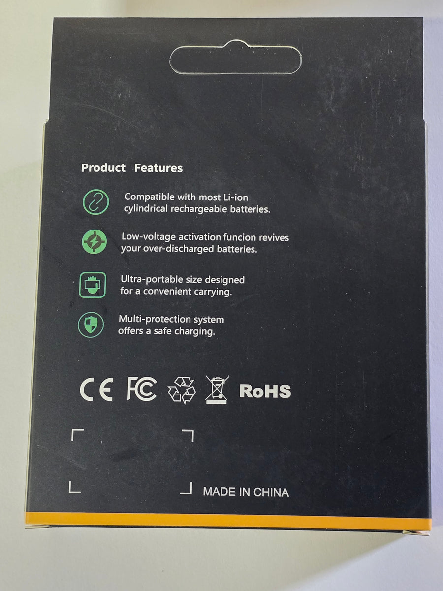 4 slot USBC Charger for all Yooperlites Rechargeable batteries