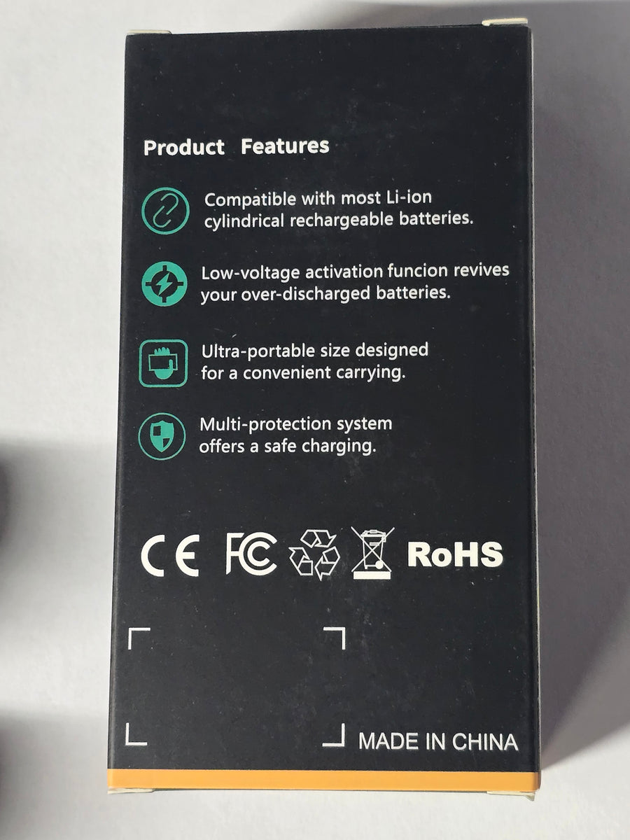 2 Slot USBC Charger for 18650 ect.. batteries – Yooperlites